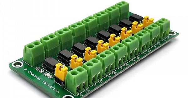 8 Channel Optocoupler Isolation Board Voltage Control Switching Module