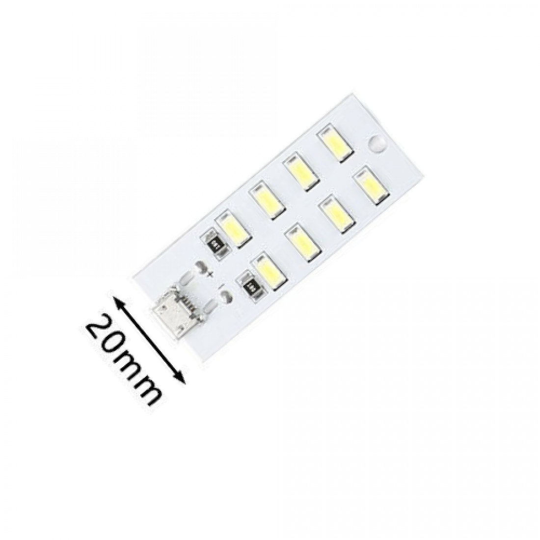 8 Lamp Beads LED Lighting Board