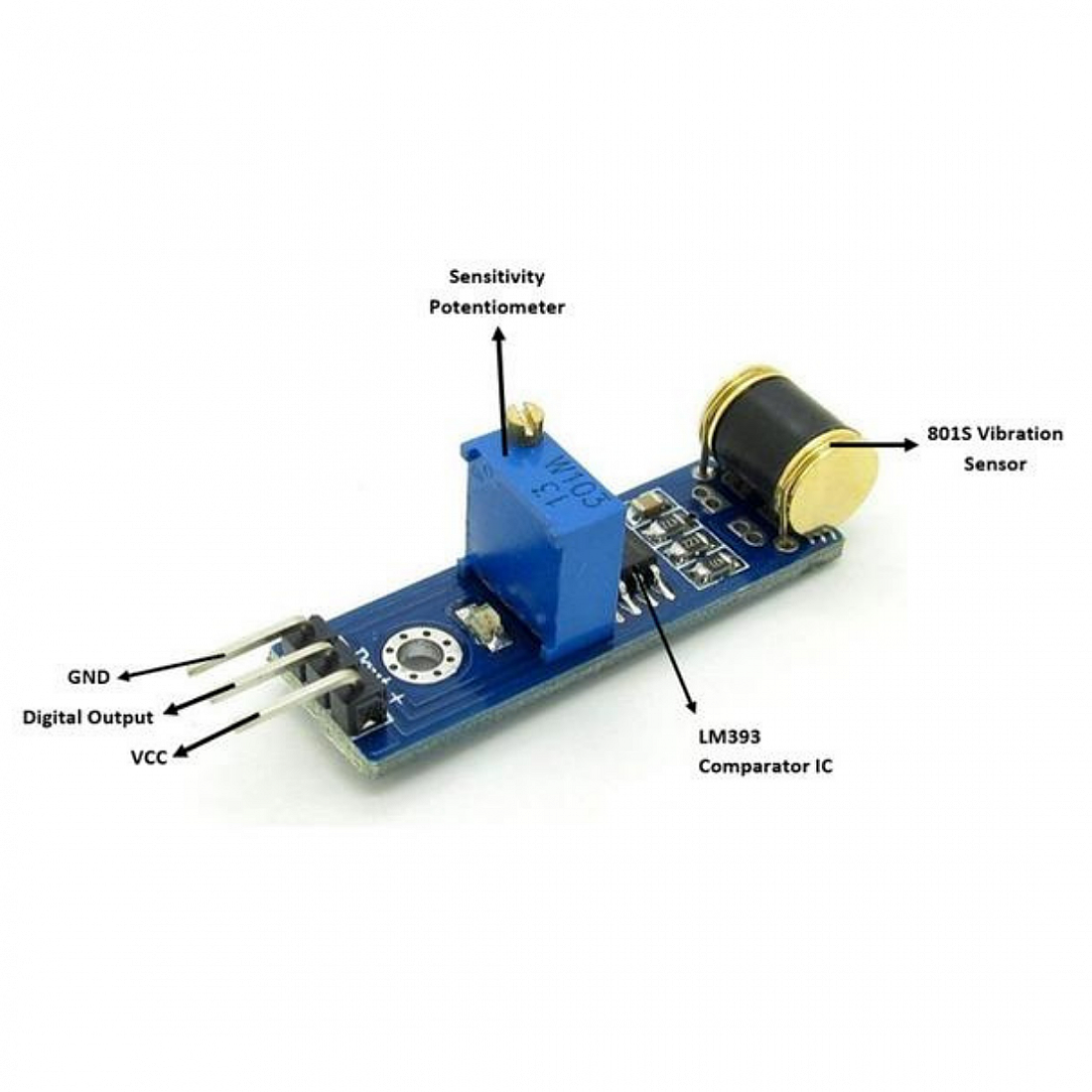 801s Vibration Shock Sensor Module