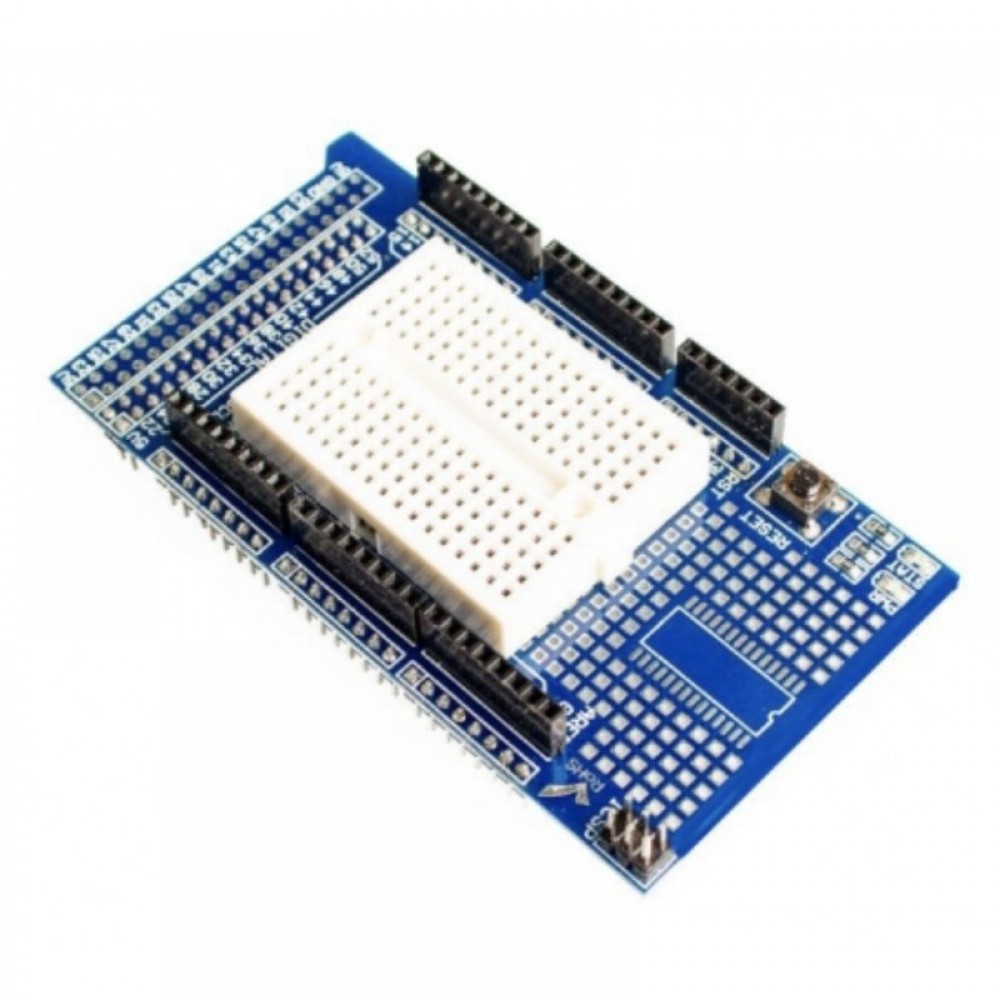 Arduino Mega Protoshield + Mini Breadboard - FR-01-528