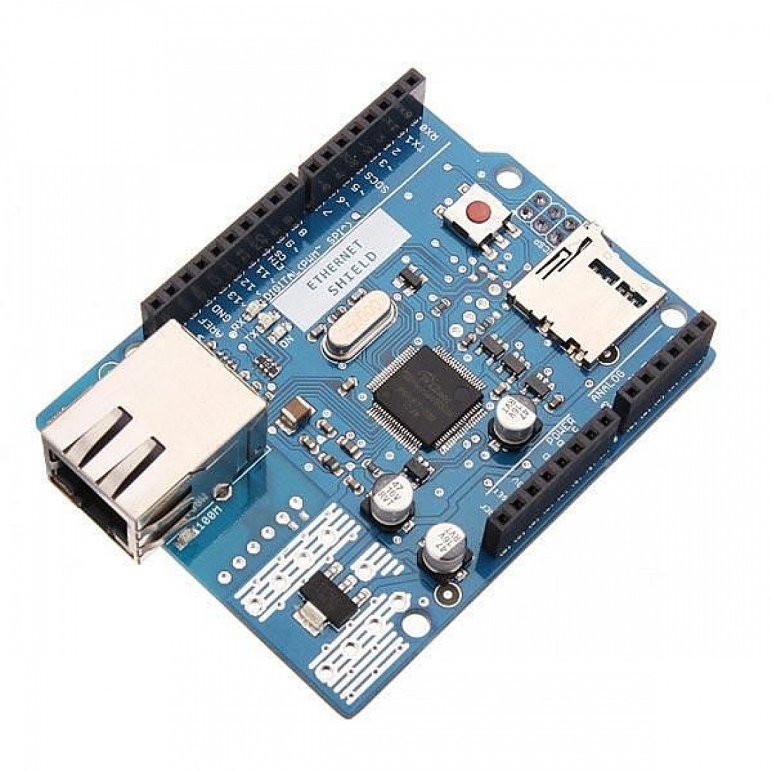 Ethernet W5100 Shield Network Expansion Board w/ Micro SD Card Slot for ...
