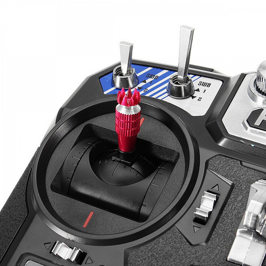 FlySky FS-i6 2.4G 6CH AFHDS RC Radion Transmitter for RC FPV Drone ...