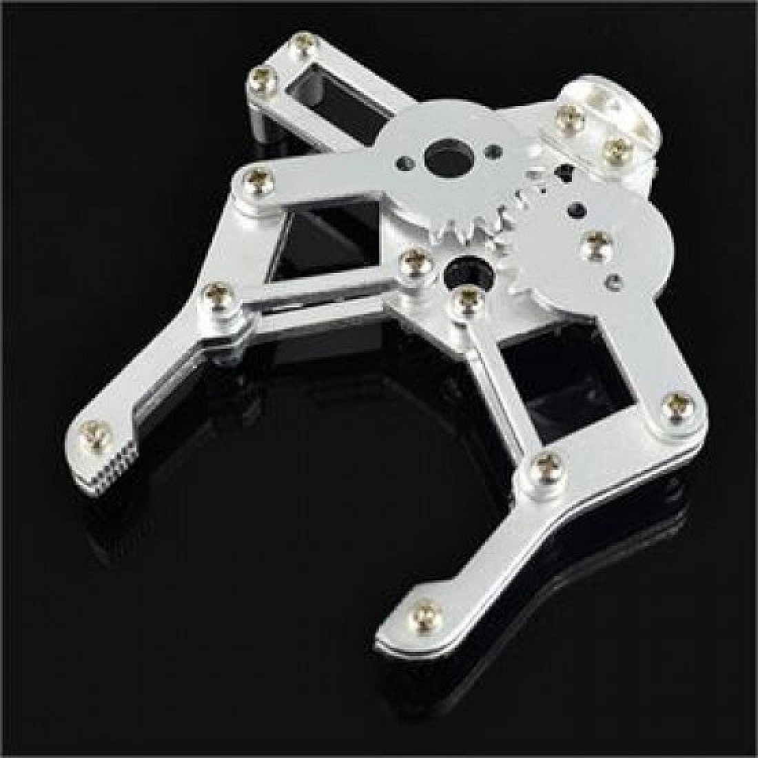 (Robotic Arm) Metallic Mechanical robotic Gripper/clamp Servo Motor and ... (Robotic Arm) Metallic Mechanical robotic Gripper/clamp Servo Motor and ...