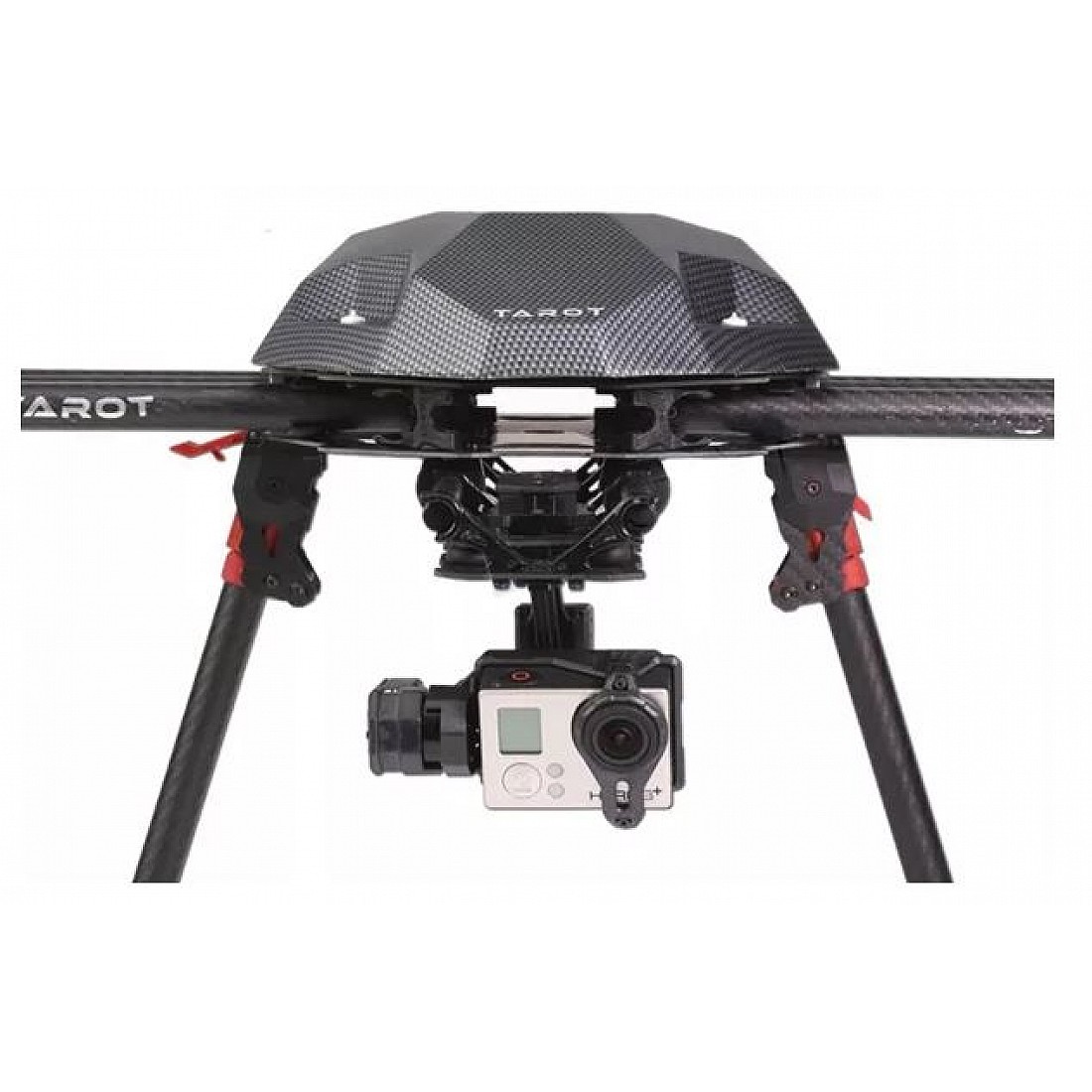 Tarot 3 Axis Gimbal T4-3D Dual Shock Absorber PTZ for Gopro Hero4 3+ 3 ...