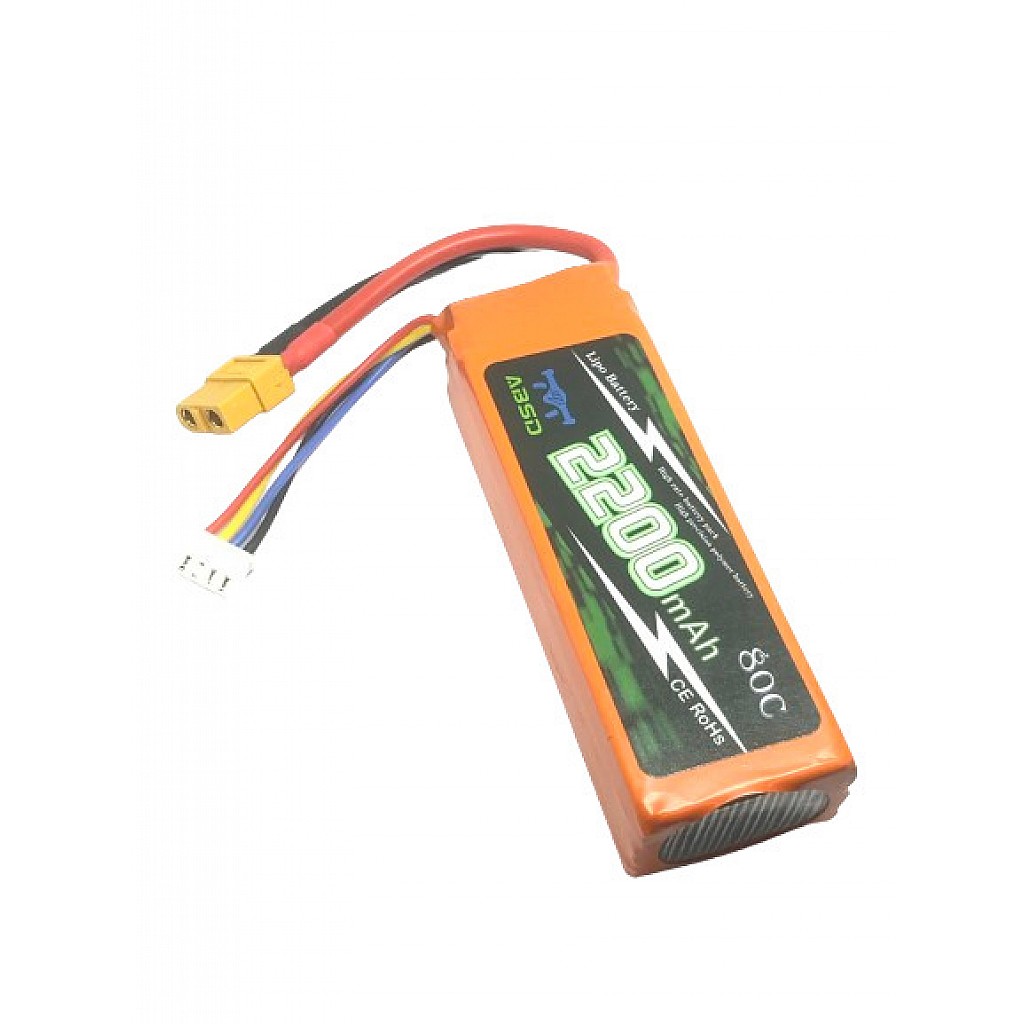 ABSD LiPo Battery 11.1V 2200MAH 3S 25C