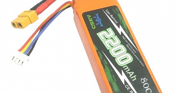 ABSD LiPo Battery 11.1V 2200MAH 3S 25C