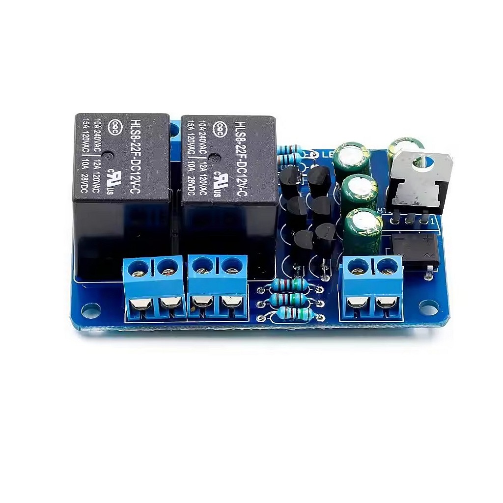 Amplifier Speaker Protection Circuit Board Dual Relay With Power On ...