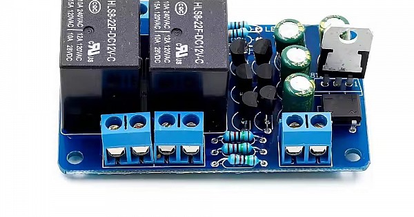 Amplifier Speaker Protection Circuit Board Dual Relay With Power On ...