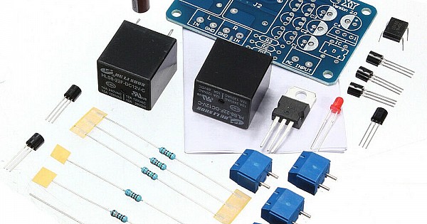 Amplifier Speaker Protection Circuit Board Dual Relay With Power On ...
