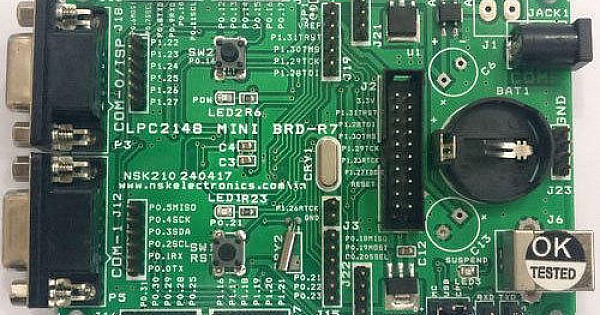ARM LPC2148 development board