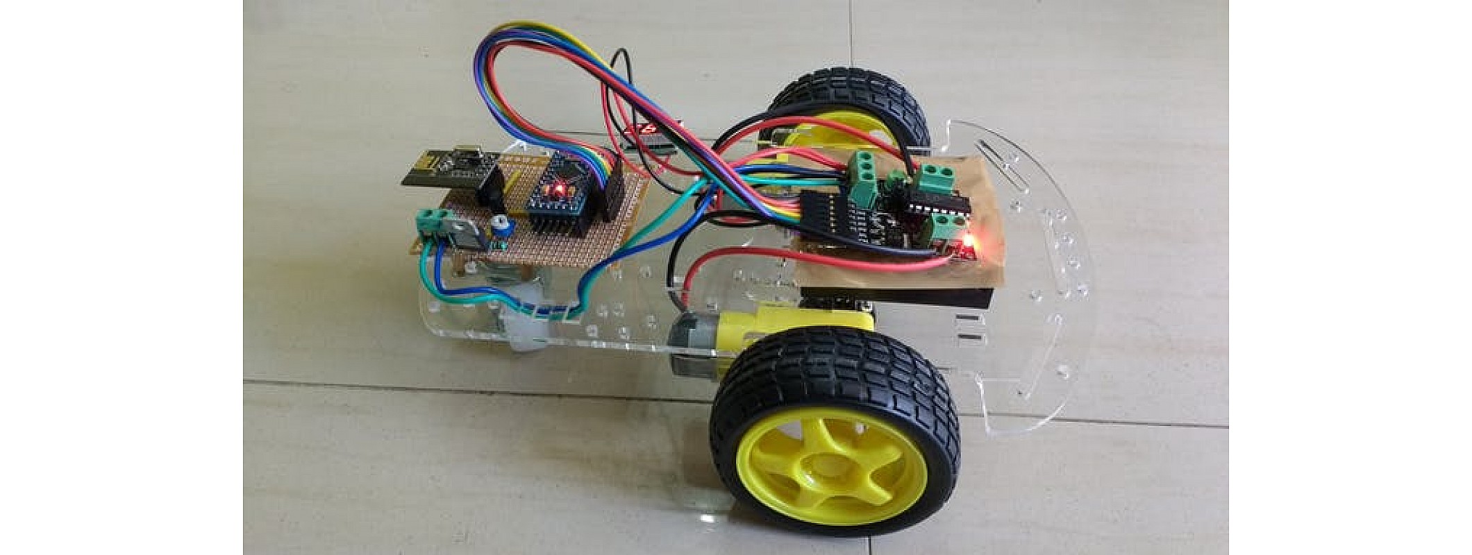 Car Using Nrf And Arduino Pro Mini
