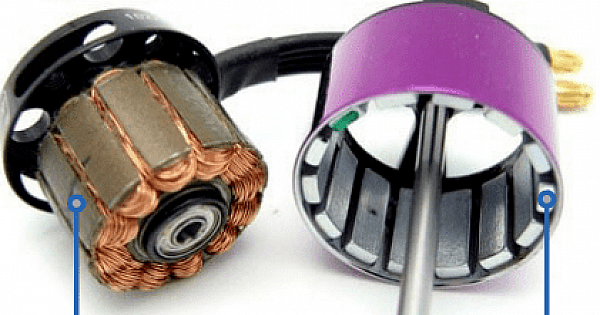 Selecting different types of drone motors