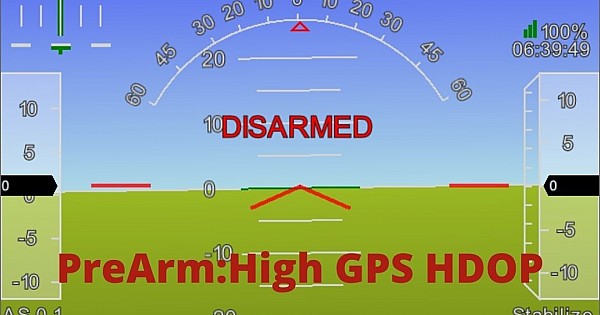 Fix PreArm: Need 3d Fix or High GPS HDOP Mission planner Error Solved.