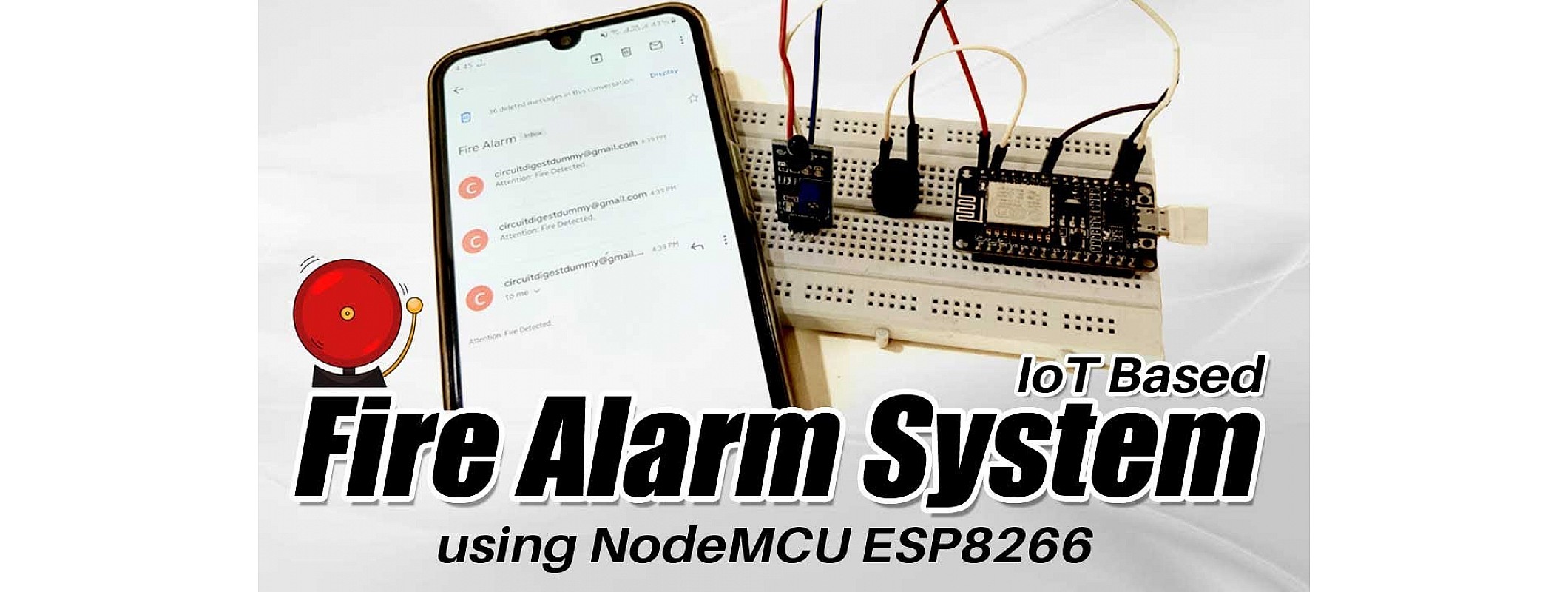 Fire Alarm using NodeMCU esp8266