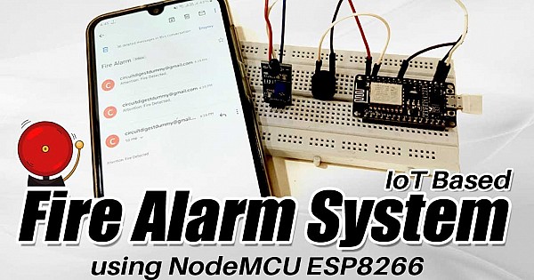 Fire Alarm using NodeMCU esp8266