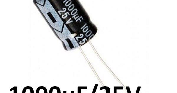 1000uf / 25v Electrolytic Capacitor Resistors