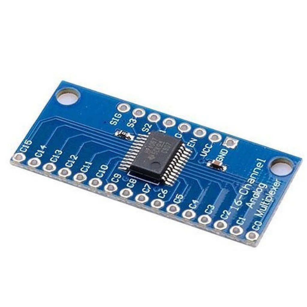 CD74HC4067 CMOS 16-Channel Analog Digital Multiplexer Breakout Module