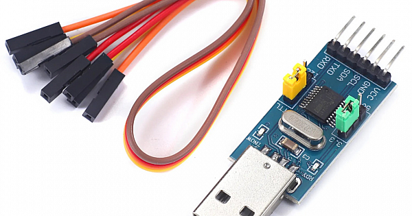 CH341T 2 in 1 module USB to I2C IIC UART USB to TTL MCU