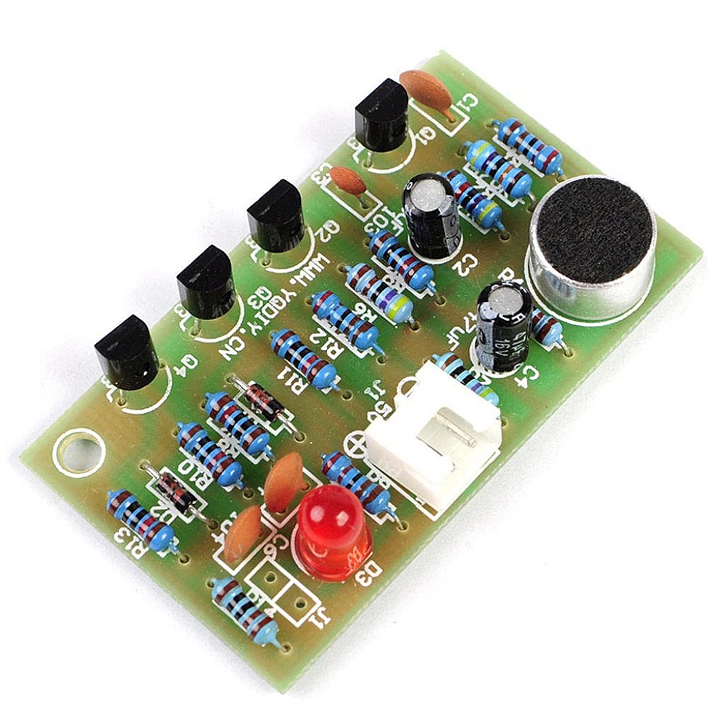 Clap Acoustic Control Switch Electronic PCB DIY Kit Clap Acoustic Control Switch Electronic PCB DIY Kit