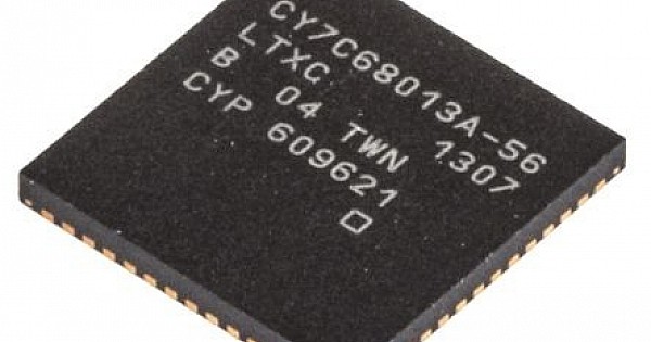 CY7C68013A-56LTXC High-Speed USB Controller - QFN-56