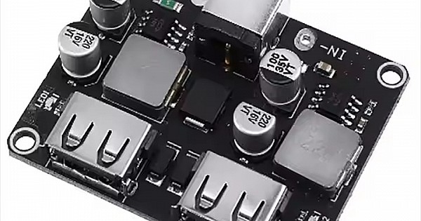 DC step-down QC2.0 QC3.0 Fast Charging 2 Ports Charging Board