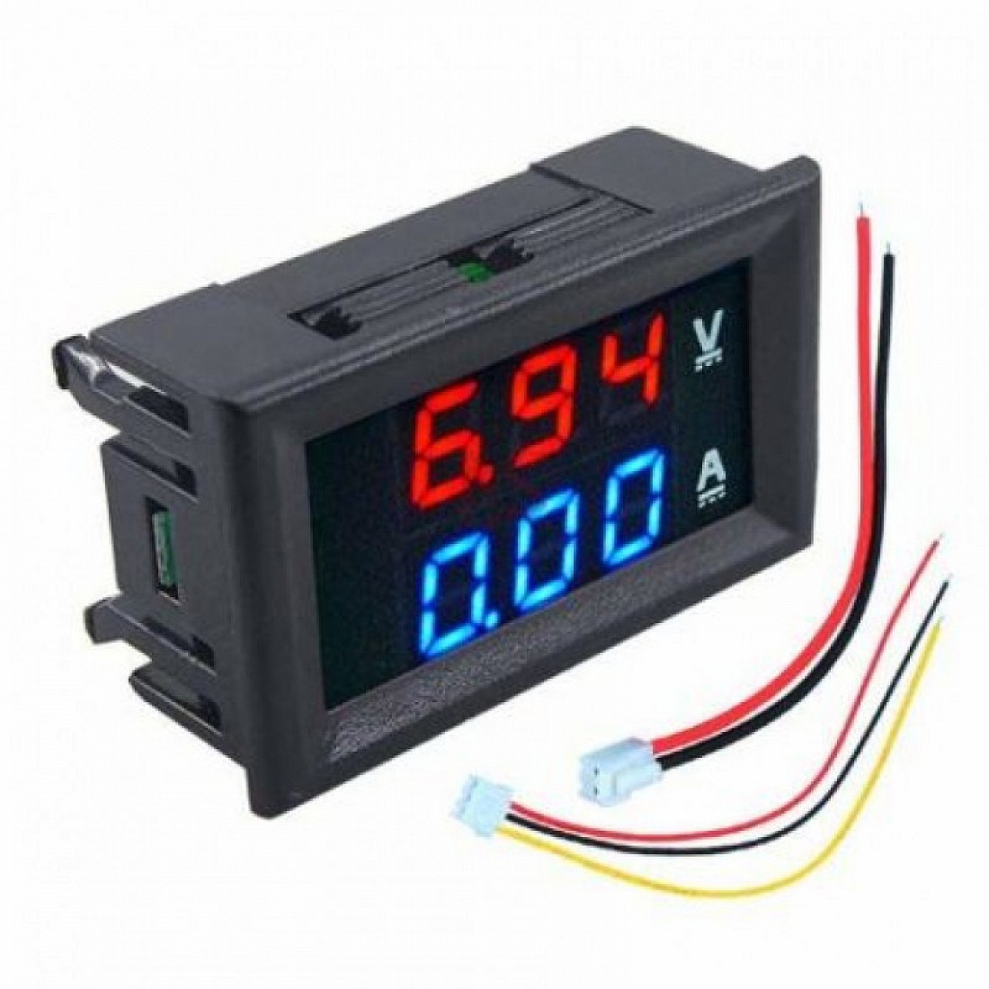 DC0-100V 50A LED DC DUAL Display Digital Ammeter