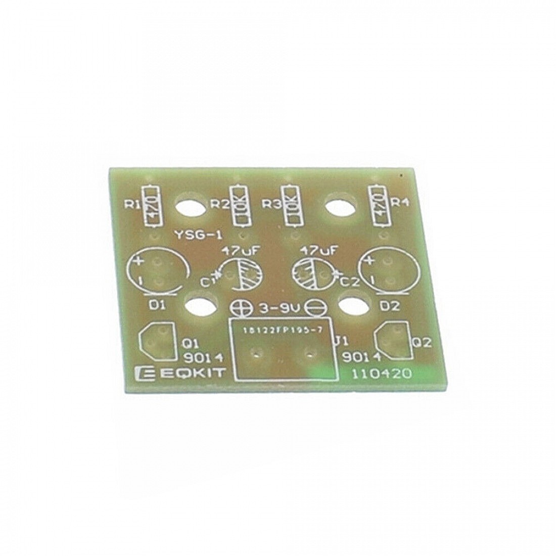DIY 5MM Flashing LED Board Kit