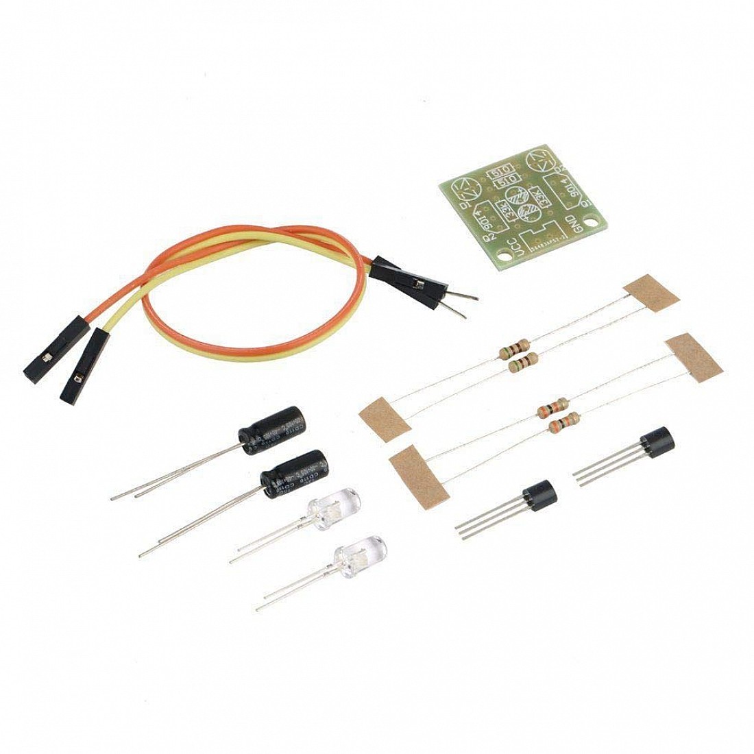 DIY 5MM Flashing LED Board Kit