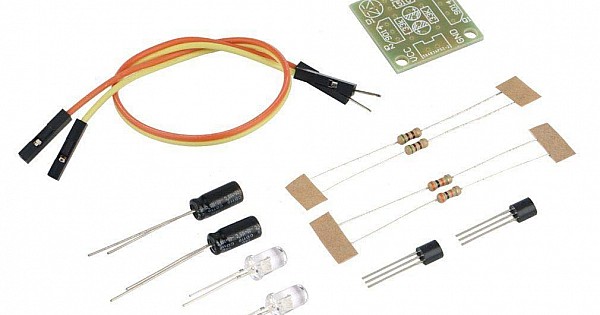 DIY 5MM Flashing LED Board Kit