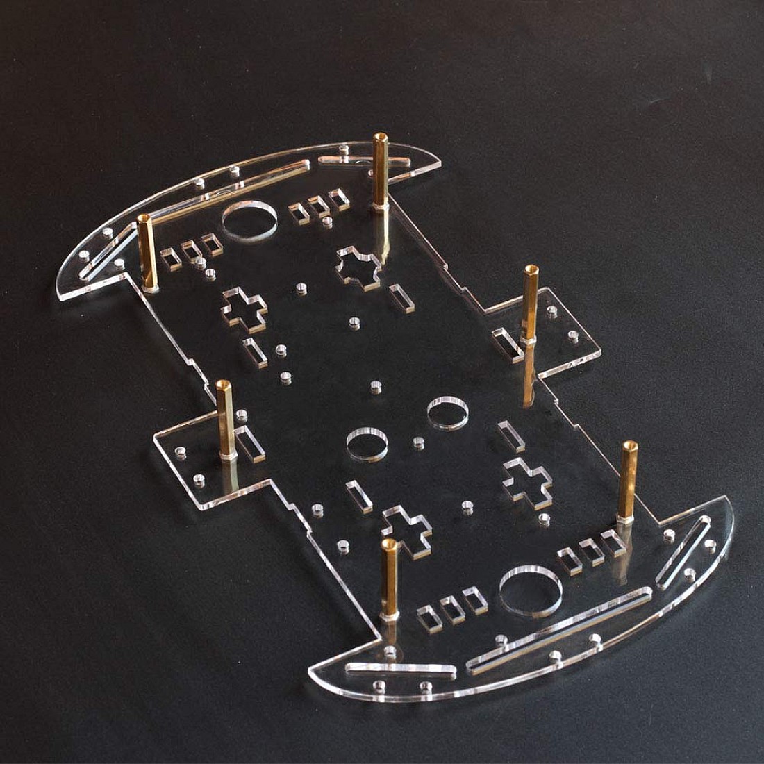 DIY Car Robot Kit - Chassis, 4 x Motor, 4 x Wheels and other ...