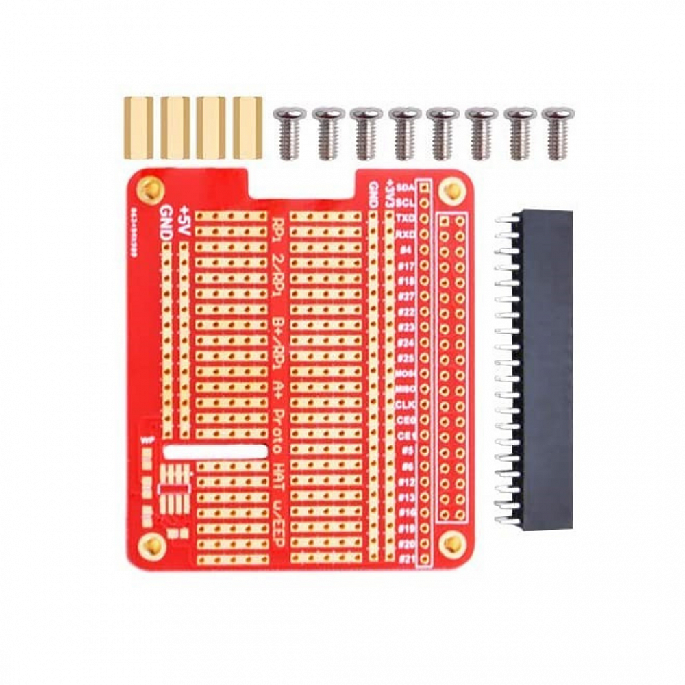 DIY Proto HAT Shield for Raspberry Pi 3 /4B