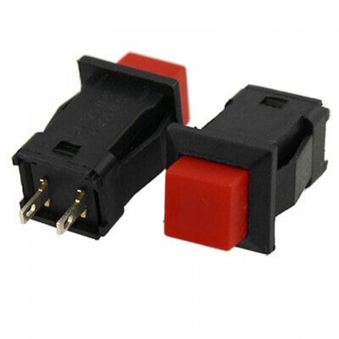 DS-429A Red Self-Locking Push Button Switch