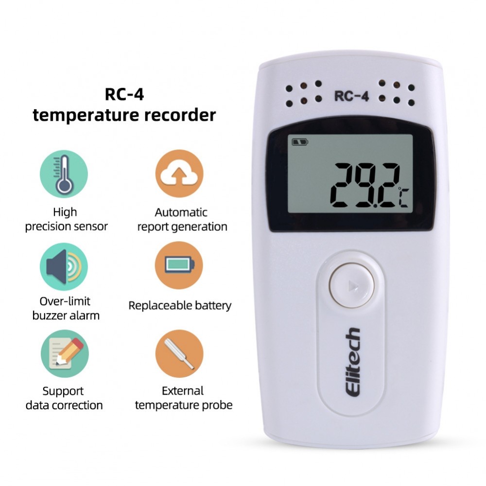 Elitech RC-4 Temperature Data Logger