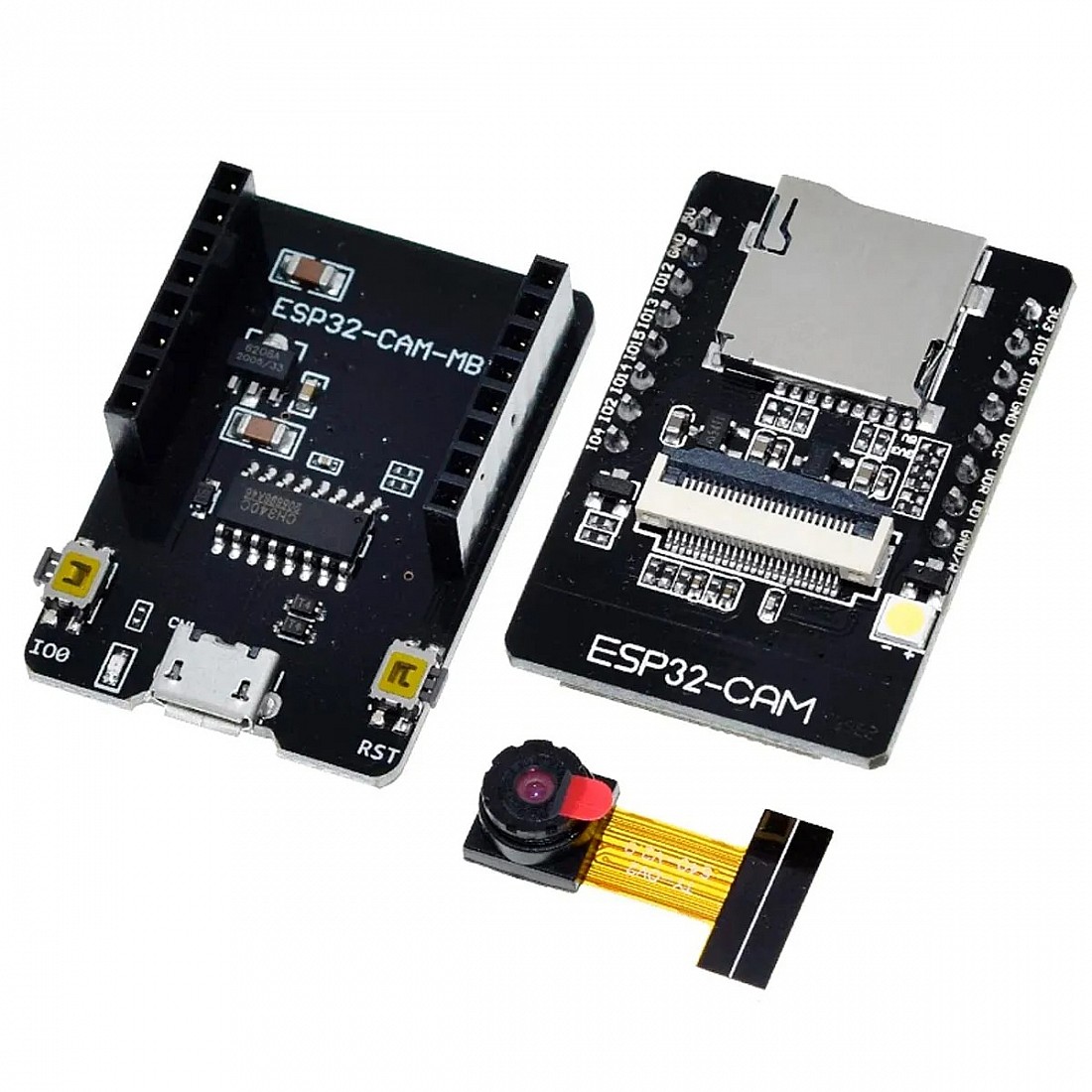 ESP32 CAM + ESP32-CAM-MB Micro USB Download Module