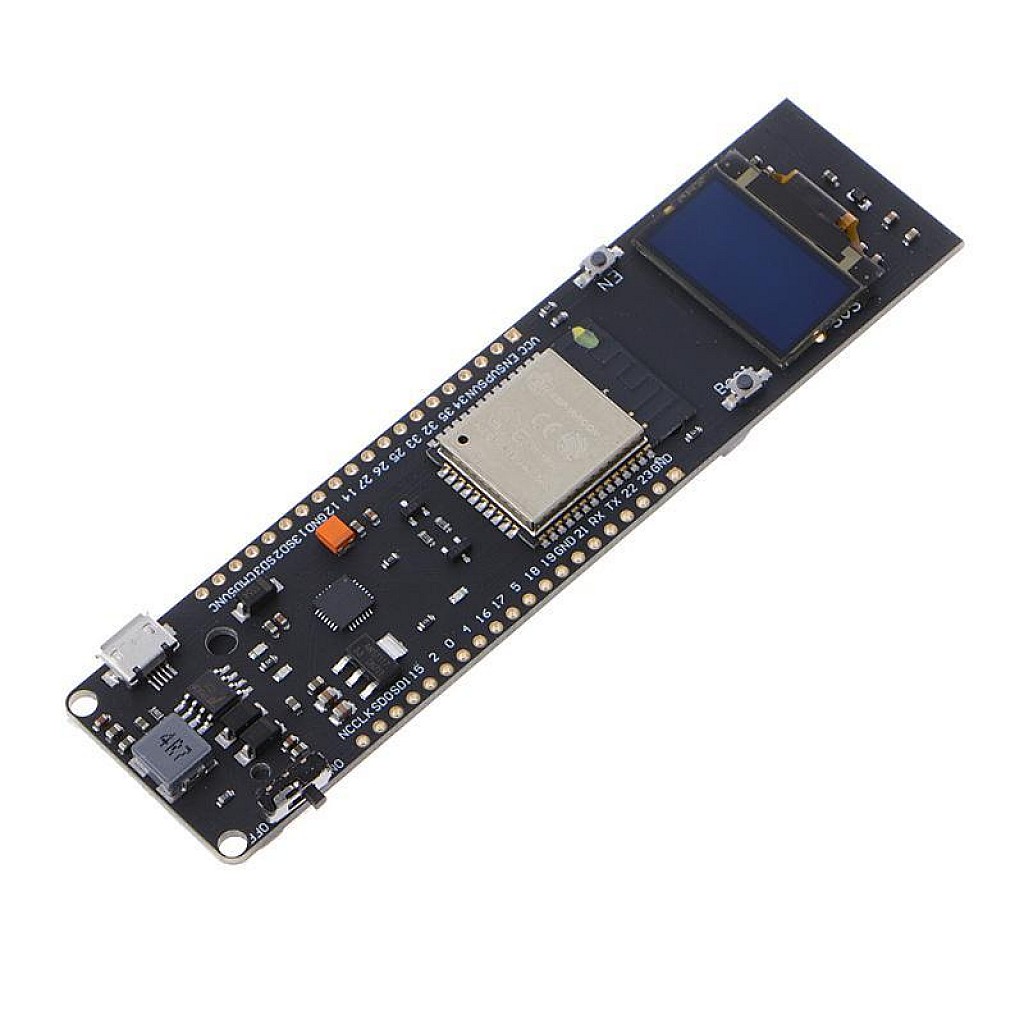 Esp32 Wifi And Bluetooth 096 Inch Oled Development Board With18650 Battery Case