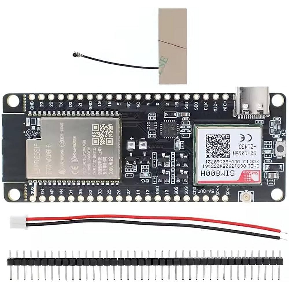 Esp32 Wireless Ttgo T Call V1 4 Sim800l Unsoldered Module