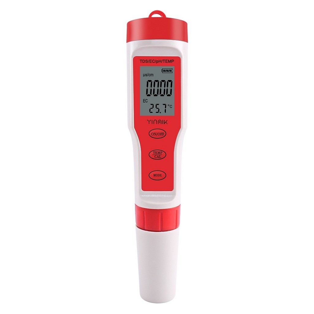 EZ9908 pH/TDS/EC/TEMP 4-in-1 Pen-type Tester