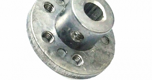 Flanged Coupling for 6mm shaft motor - Shaft Coupling