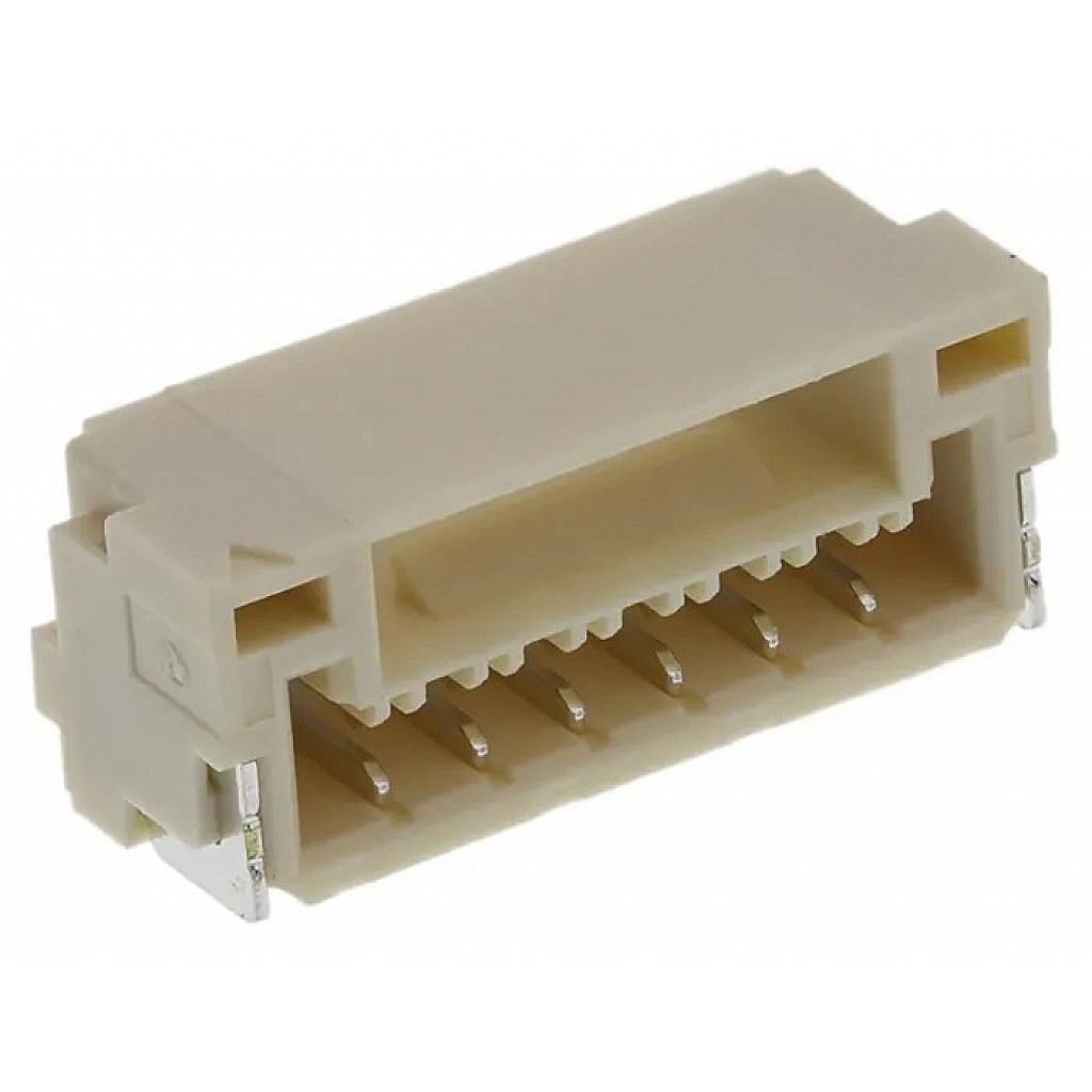 GH-6P 1.25mm SMT Horizontal Connector with Lock