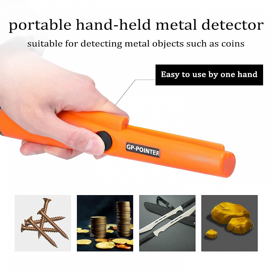 Handheld Portable Metal Detector