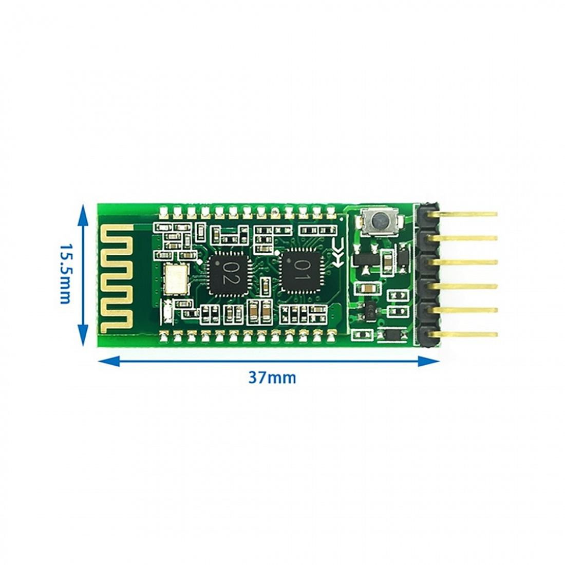 HC-02 Bluetooth Module Dual Mode Wireless Bluetooth Serial Port ...