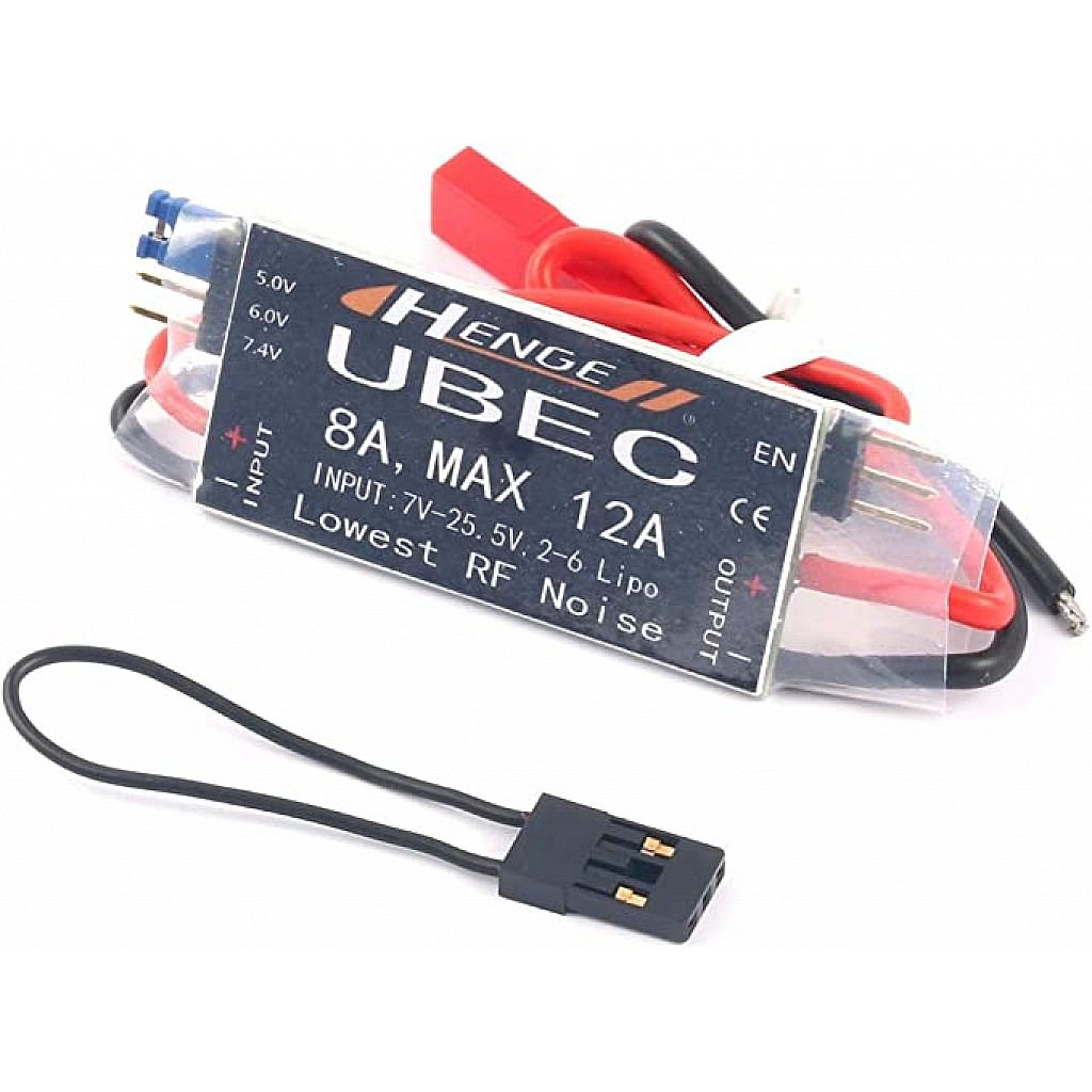 Henge 8A UBEC 7V-25.5V(12A) For RC Helicopter