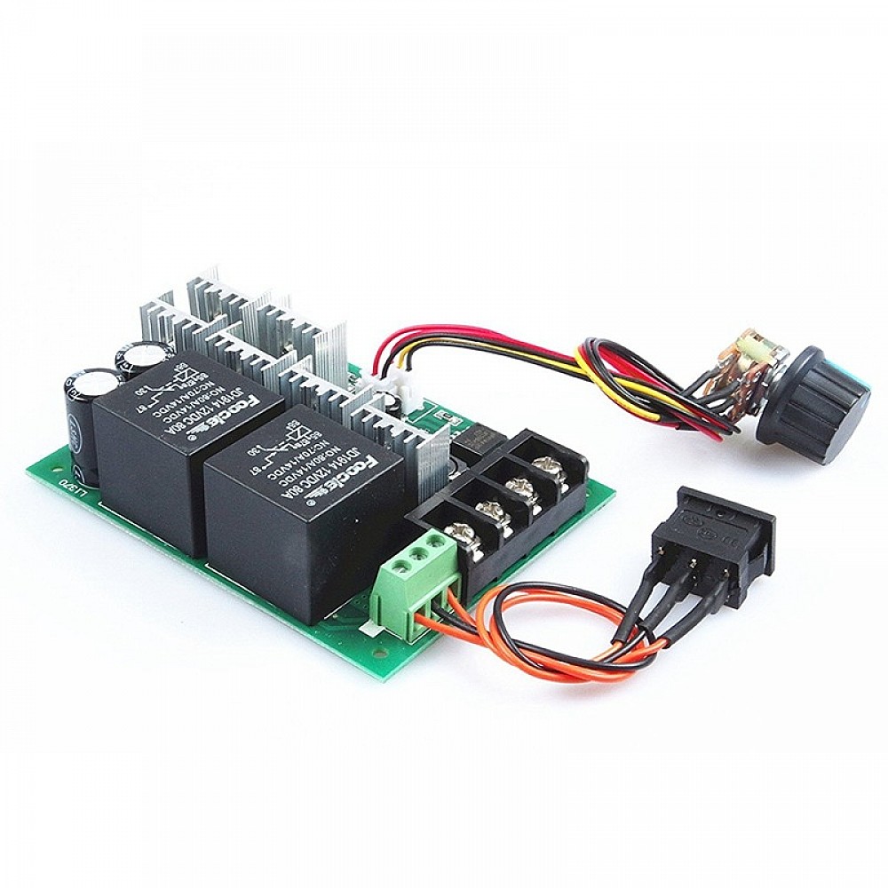 High Power 12V/24V/36V 40A Forward & Reverse PWM Motor Speed Controller ...