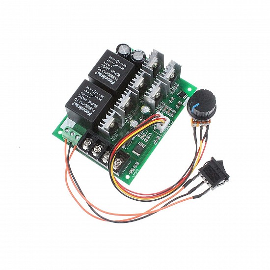 High Power 12V/24V/36V 40A Forward & Reverse PWM Motor Speed Controller ...