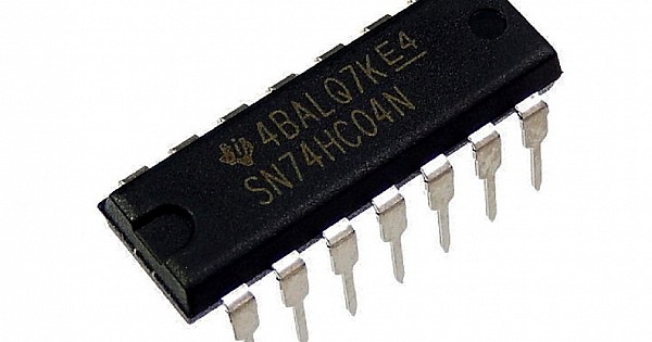 IC 74HC04 Hex Inverter Dip