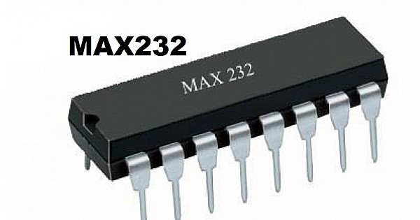 MAX232 - Dual Driver/Receiver IC