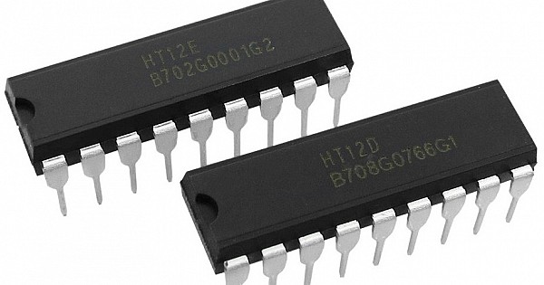 Ht12e And Ht12d Rf Decoder Ics Encoderdecoder Ic Pair 1121