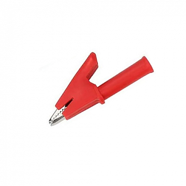 Insulated Copper Test Crocodile Clip - Black