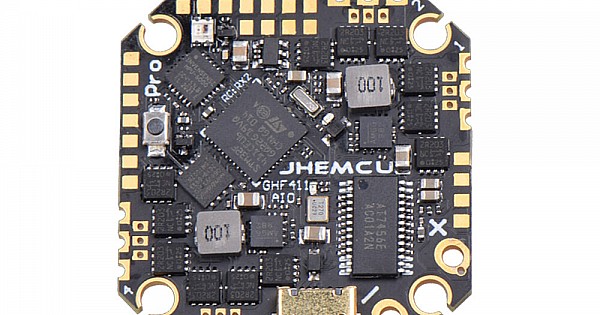 JHEMCU GHF411AIO Pro F4 OSD Flight Controller Built-in 25A BLHELI_S 2 ...