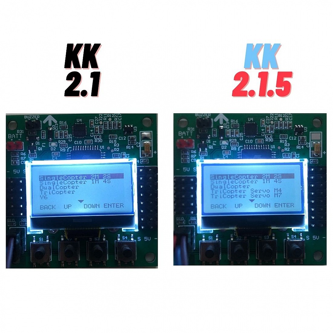KK2.1.5 LCD Flight Controll Board for FPV Racing Drone KK Flight ...